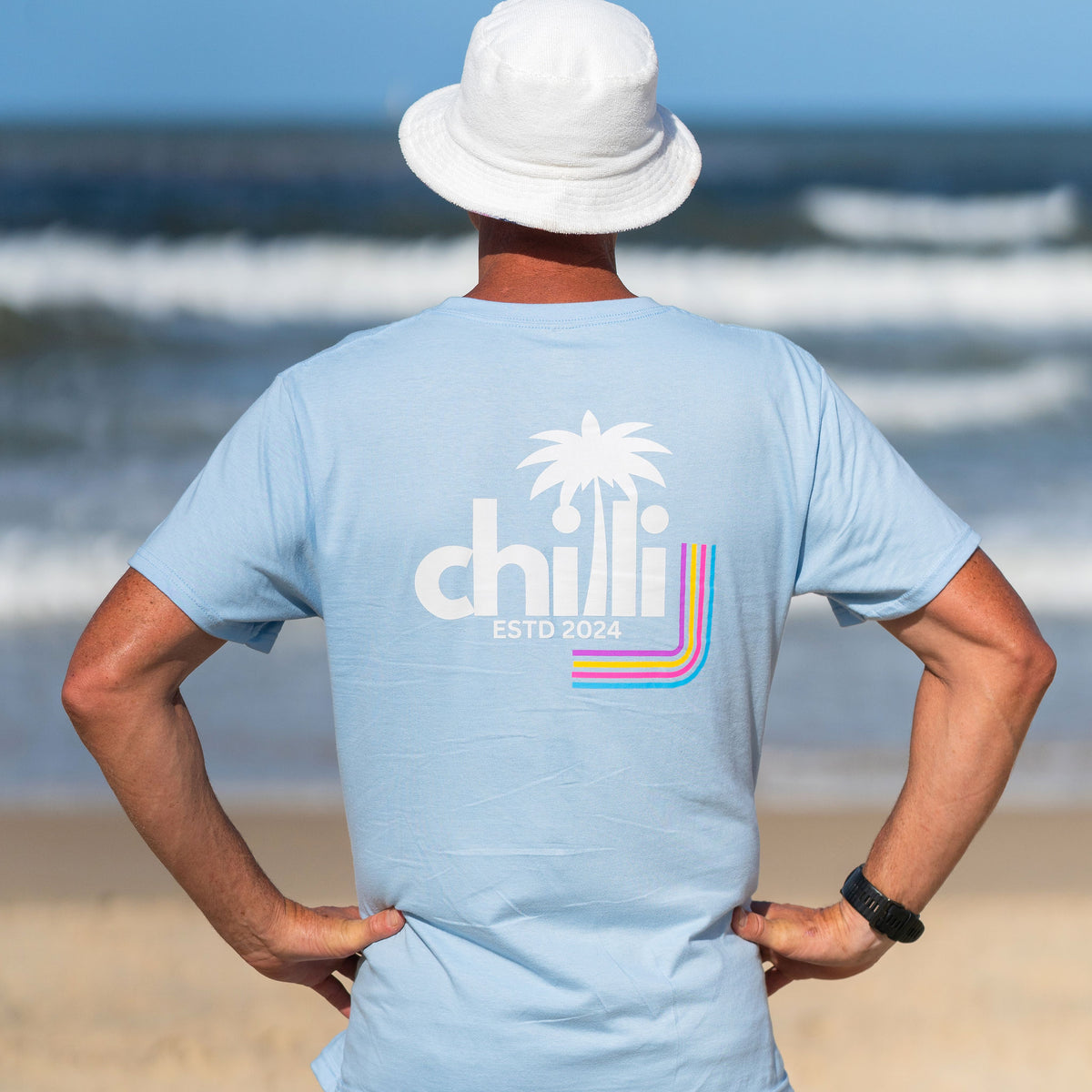 CHILLI BLUE T-SHIRT – Chilli Swimwear